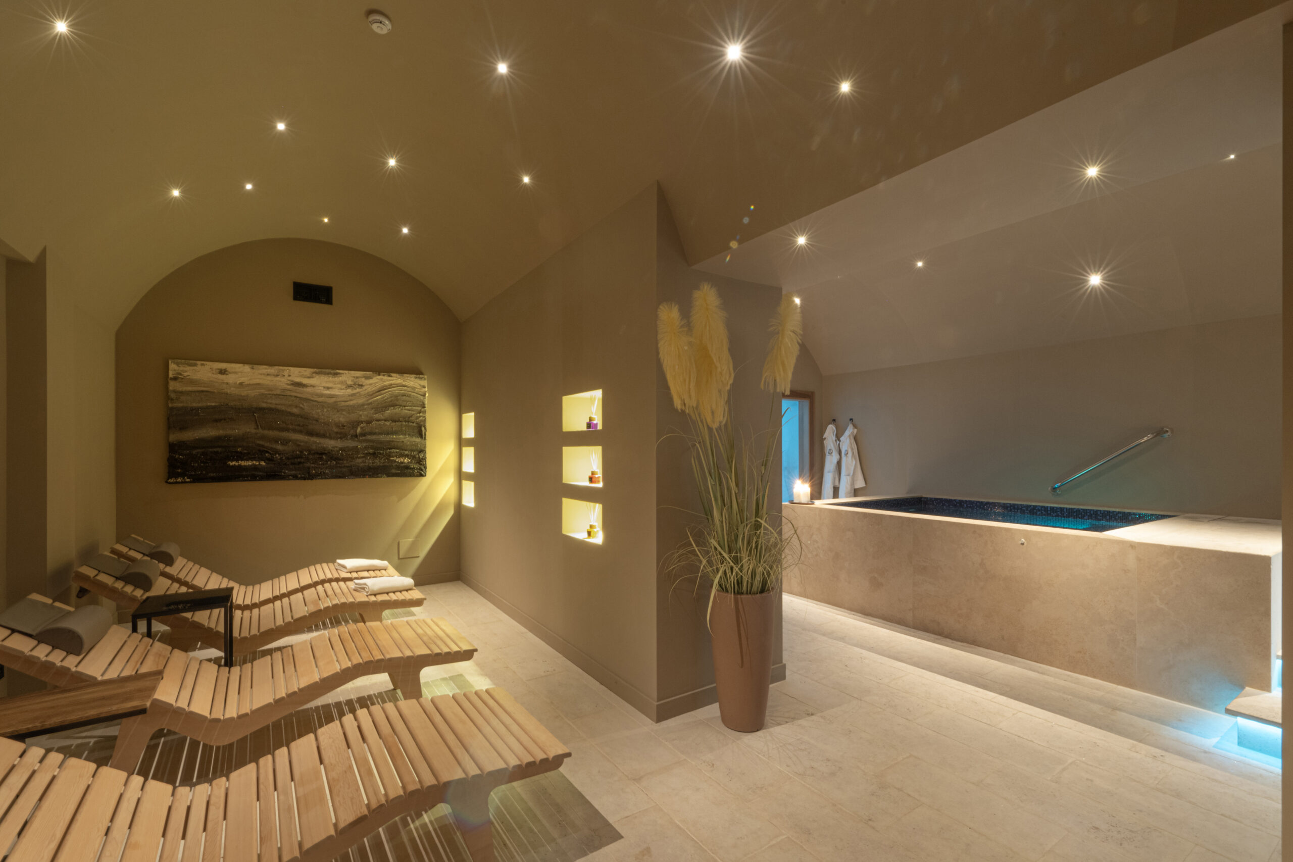 Discover the Hotel Palazzo Dama health & beauty SPA in Rome